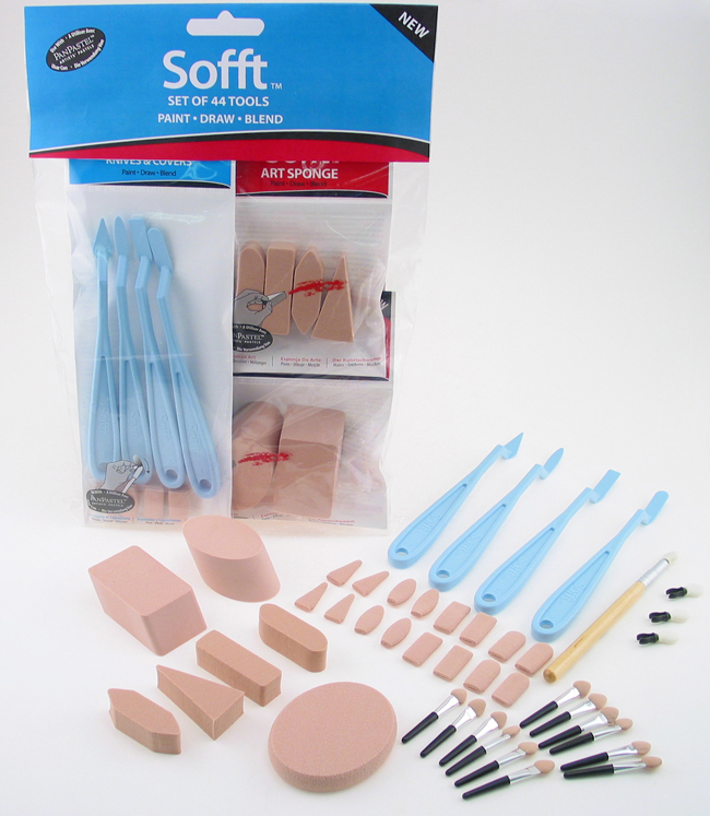 PanPastel sofft tools, værktøjssæt med 44 stk. - Cbart